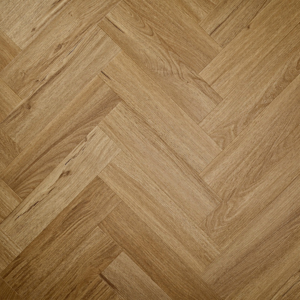 Elements Inspirations Herringbone Golden Oak EIH12 Glue Down LVT Vinyl