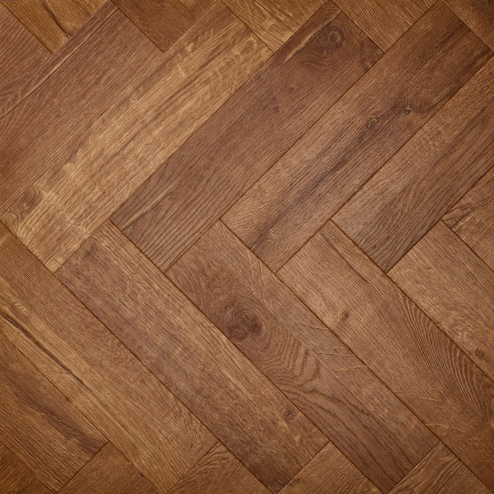 Elements Inspirations Herringbone Royal Oak EIH08 Glue Down LVT Vinyl