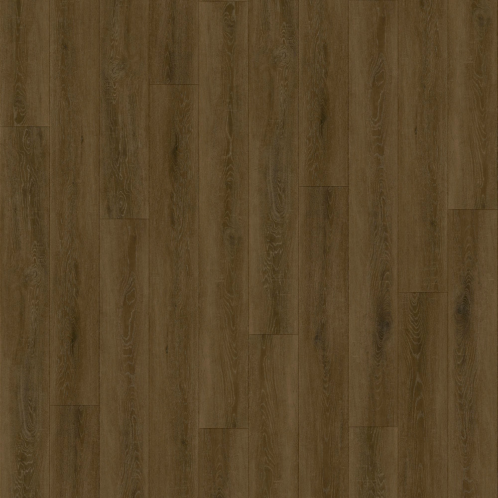 Lusso Bari Regency Walnut Plank Glue Down LVT Vinyl Flooring