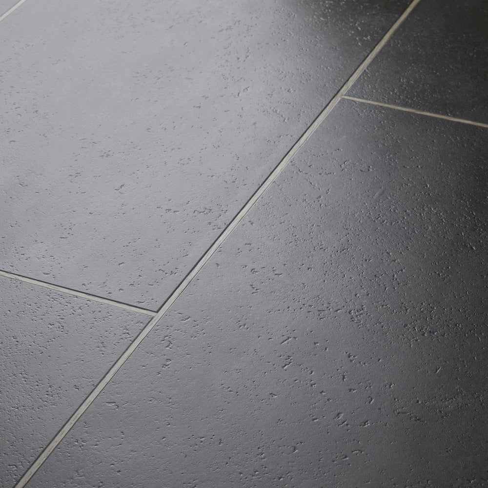 Textures Dark Slate Tile TS04 LVT Flooring