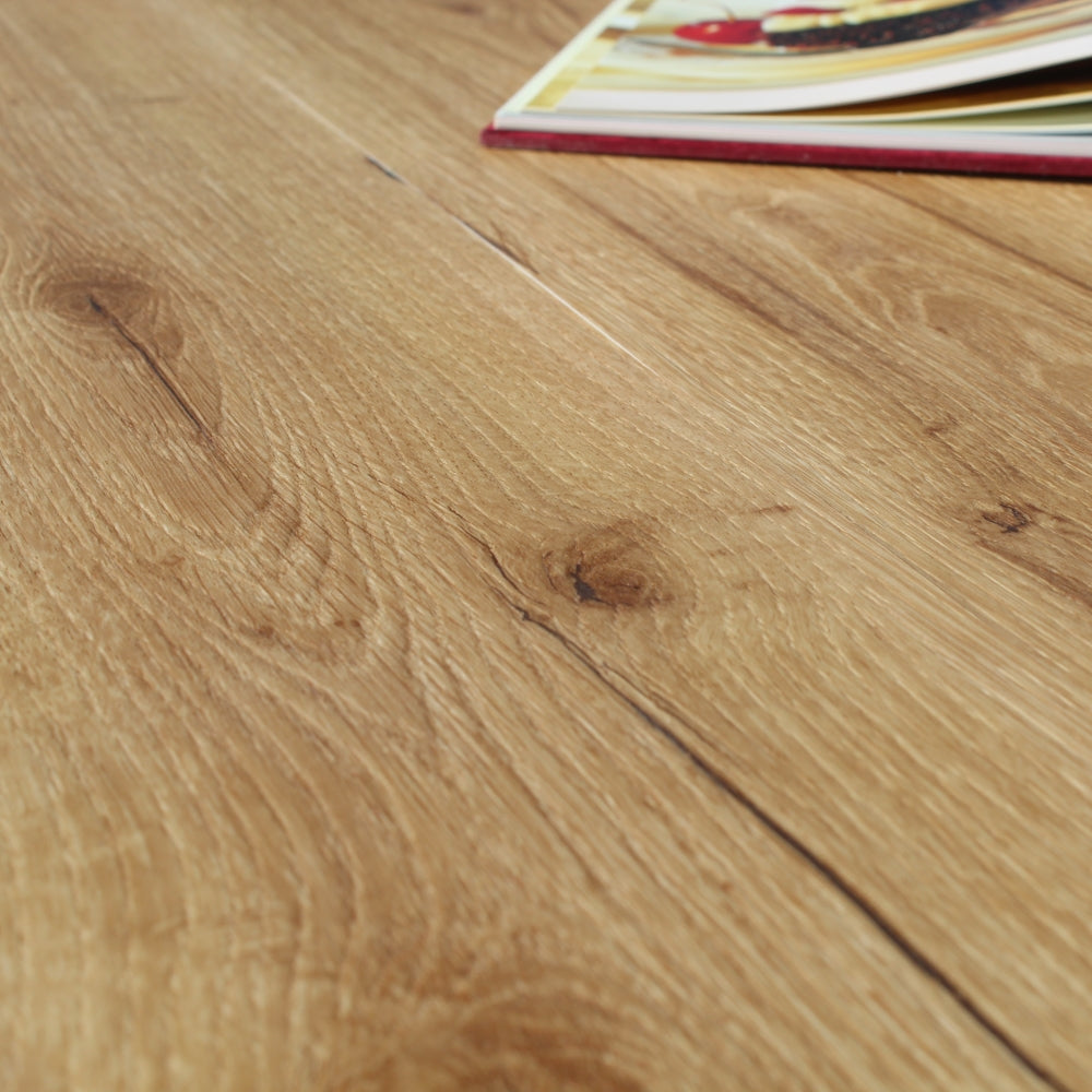 Oak Wood Floor Texture 125mm Smoky Oak Brush & Lacquered Engineered