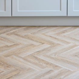 Textures Washed Oak Herringbone TH04 LVT Flooring