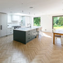 Textures Washed Oak Herringbone TH04 LVT Flooring